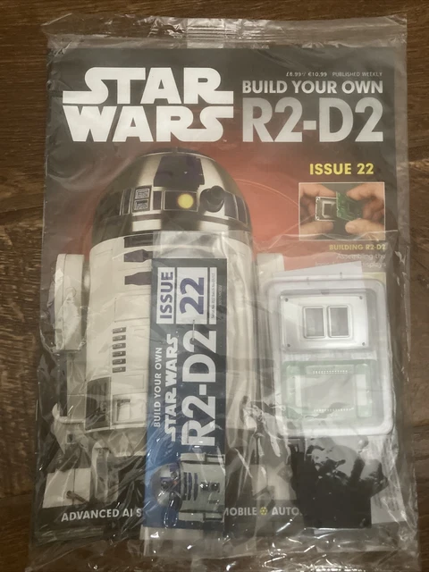 1:2 SCALE DEAGOSTINI Star Wars Build Your Own R2-D2 Issue 22 Complete ...