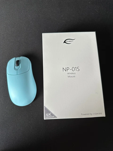 VAXEE NP-01S 4K Wireless Gaming Mouse (blue) - Used in perfect ...