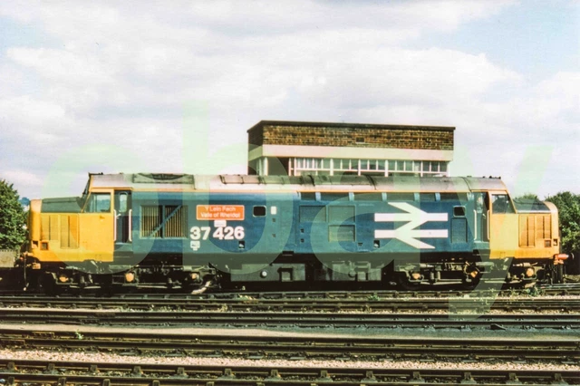 UK DIESEL TRAIN Railway Photograph Of Class 37 37426. Rm37-1343 £1.70 ...