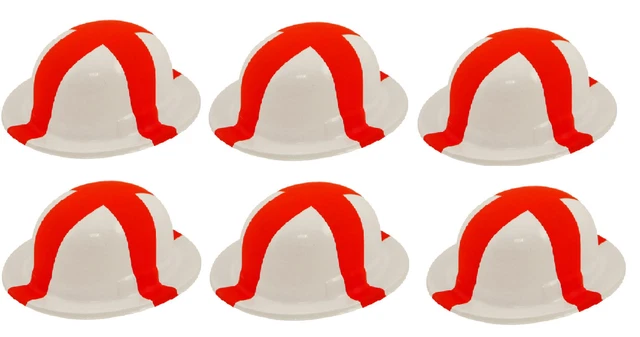 ENGLAND / WORLD Cup / St George Bowler Hat - Pack Of 6 £12.99 - PicClick UK