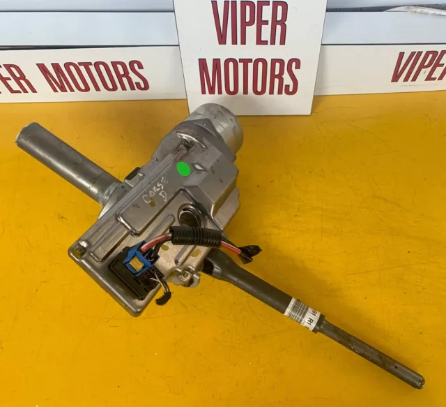 VAUXHALL CORSA D Electric Power Steering Column + ECU 10-14 2 Plug Type ...
