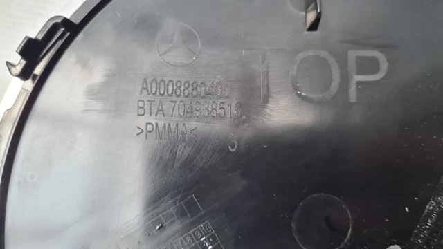 ORIGINAL MERCEDES-BENZ STERN Logo Grundplatte Emblem A0008880400 EUR 55 ...