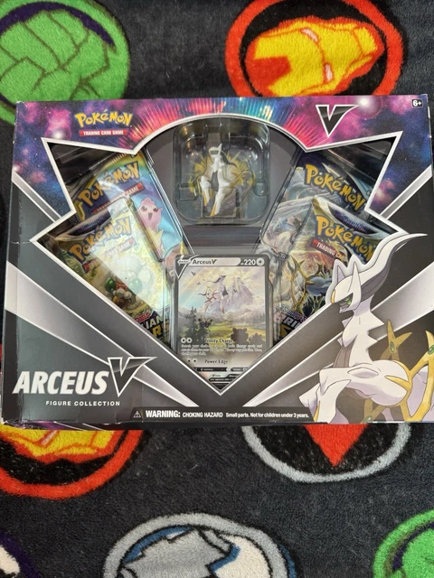 POKÉMON TCG ARCEUS v Figure Collection Box Brand New And Sealed/ Damage ...