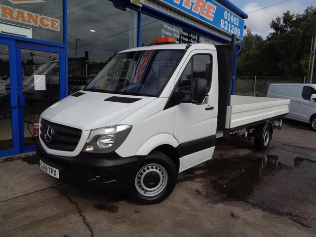 2018 MERCEDES-BENZ SPRINTER 314 CDI FLATBED DROPSIDE CHASSIS CAB Diesel ...
