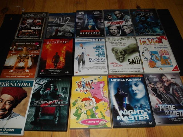 LOT DE 57 Dvd Blu Ray et Coffrets. Titres visibles sur les photos EUR 1,99 - PicClick FR
