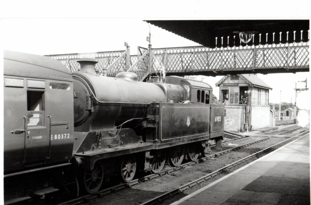RAIL PHOTO LNER GCR 462t A5 69815 Langwith Junction station Derbyshire ...