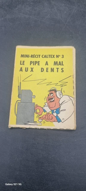 BD MINI RÉCIT Caltex n°3 Le pipe a mal aux dents Spirou synergie de ...