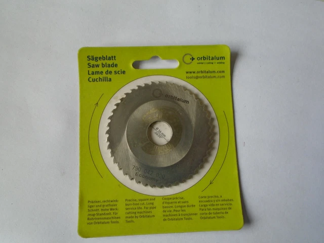 ORBITALUM SAW BLADE George Fischer pipe cutter Orbitalum economy ...