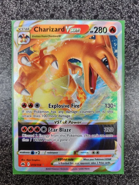 POKÉMON TCG CHARIZARD VSTAR Crown Zenith 019/159 Holo Ultra Rare $11.75 ...