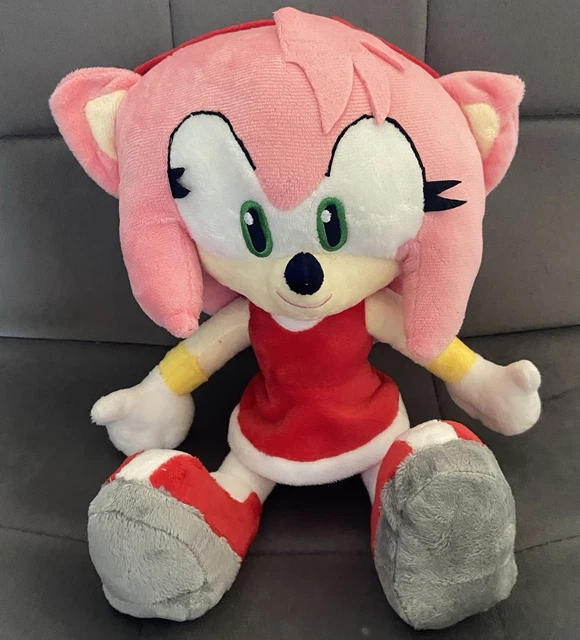 SONIC THE HEDGEHOG Amy Rose Plush Soft Teddy Toy £13.72 - PicClick UK