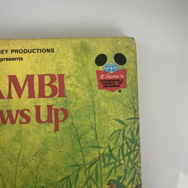 BAMBI GROWS UP by Walt Disney Productions Staff (Hardcover) $5.69 ...