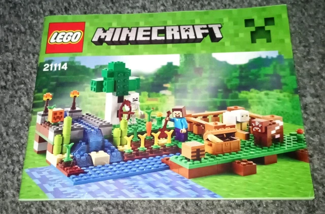LEGO MINECRAFT THE Farm 21114 Manual Only Pre-owned £7.99 - PicClick UK