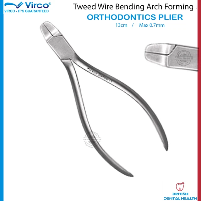 RECTANGULAR TWEED ARCH Wire Torque Bending Utility Plier Dental Ortho ...