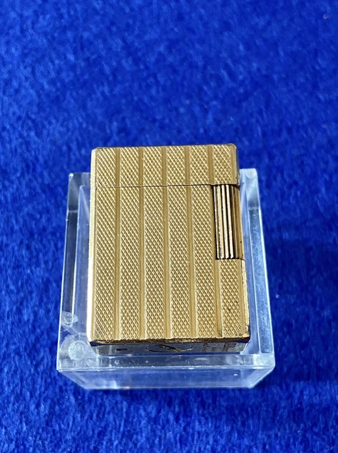 ACCENDINO S.T. DUPONT LINEA 1 ( Metallo Placato Oro ) Vintage EUR 117 ...