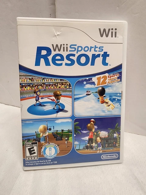 WII SPORTS RESORT (Nintendo Wii, 2009) Complete W/ Manual CIB Tested £ ...
