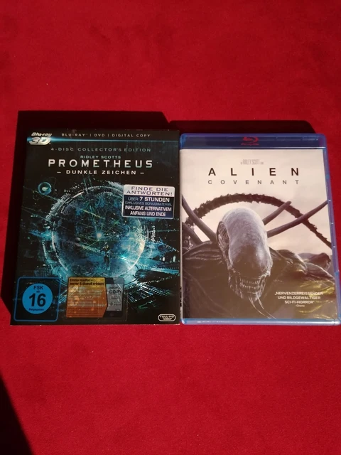 PROMETHEUS - DUNKLE Zeichen Collector's Edition + Alien Covenant EUR 1 ...