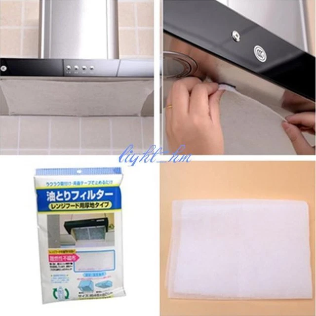 UNIVERSAL COOKER HOOD Filter Extractor Fan Grease Filter Paper Home ...