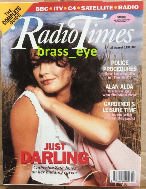 RADIO TIMES CATHERINE Zeta Jones Cheryl Ladd Kate O'Mara The Bill Colin ...
