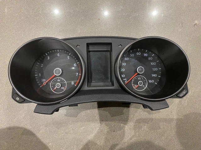 VOLKSWAGEN GOLF MK6 1.4 TSI Speedometer Instrument Cluster 2009-2012 ...
