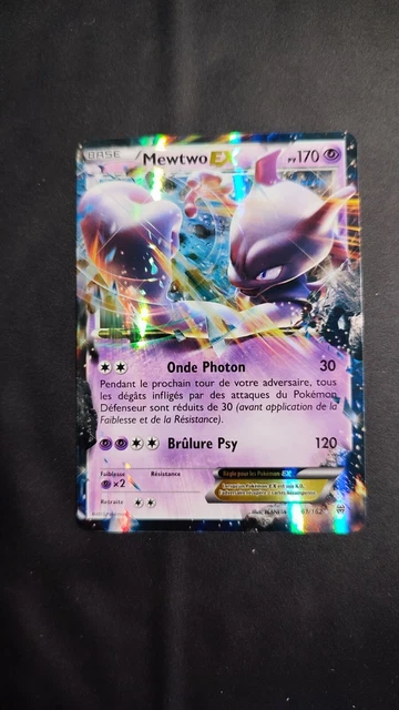 CARTE POKÉMON MEWTWO EX 61/162 XY Impulsion Turbo FR EUR 9,99 - PicClick FR