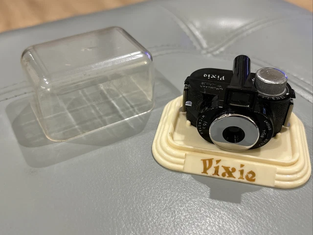 VINTAGE PIXIE WHITTAKER Micro 16 Camera Subminiature Spy Original Case ...