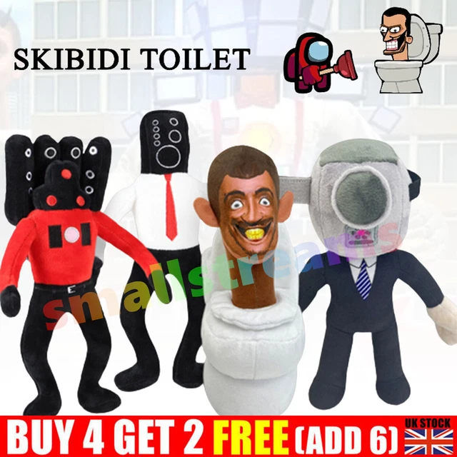 Skibidi Toilet Plush Toiletman Doll Cameraman Speakerman Stuffed Toys