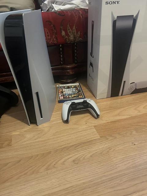 SONY PLAYSTATION 5 ps5 disc edition 825gb console. Comes With GTA 5 £ ...