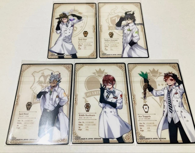 DISNEY TWISTED WONDERLAND Wafer Card Set £19.42 - PicClick UK