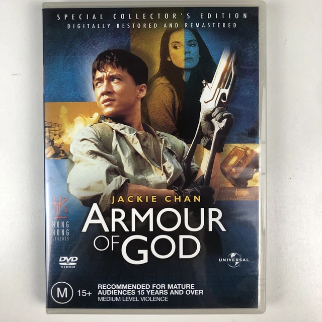 ARMOUR OF GOD Special Collector's Edition 1986 DVD Region 4 Jackie Chan ...