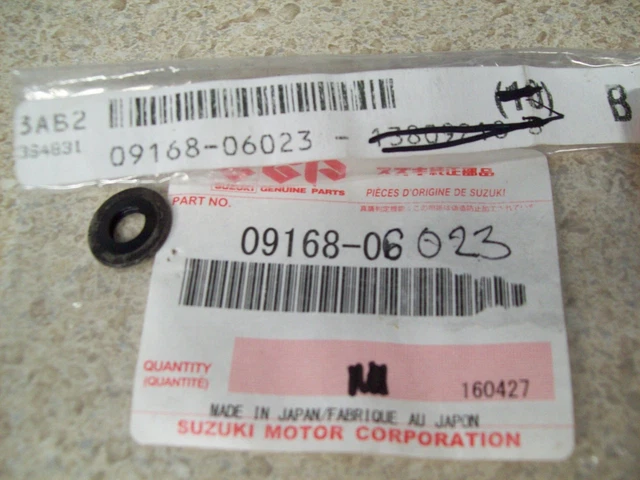 NOS OEM SUZUKI Joint 1971-2000 TM75 SP370 GT750 Lemans 09168-06023 EUR ...
