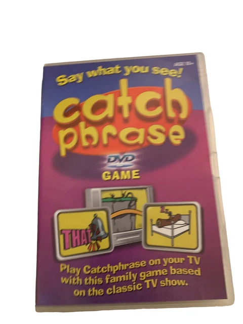 CATCHPHRASE: CATCH PHRASE DVD Interactive Game, DVD, , £4.00 - PicClick UK