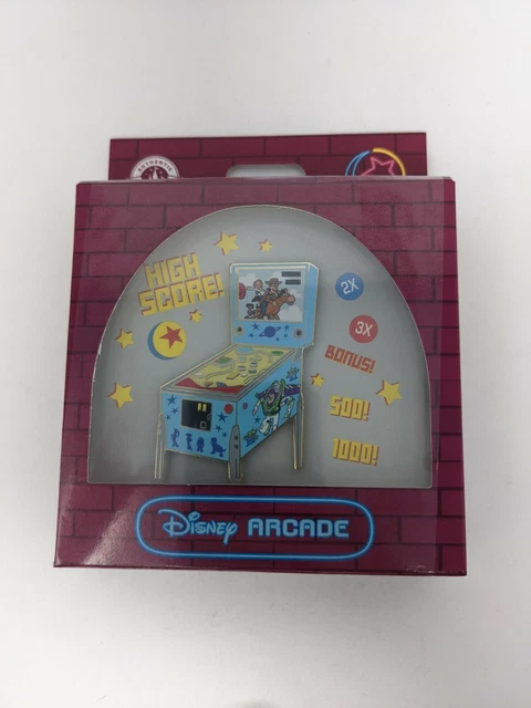 ARCADE PIXAR TOY Story Pinball Machine Large Boxed Disney LE Pin Disney ...