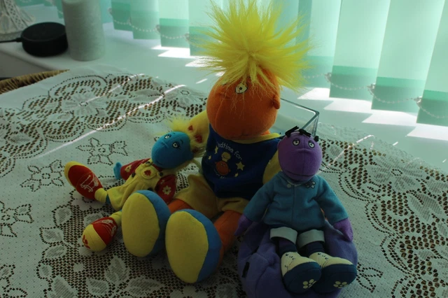 HASBRO TWEENIES BELLA, 8" Milo & Bean Bag, Bedtime Jake Soft Plush Toy ...