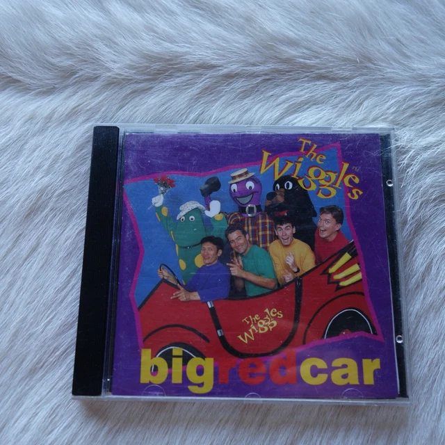 BIG RED CAR The Wiggles Tv Show Vtg Wiggles Kids Music CD 1995 ORIGINAL ...