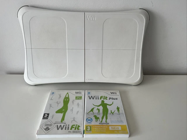 OFFICIAL NINTENDO WII Fit Balance Board + Wii Fit Plus Game Fully Working £24.99 - PicClick UK