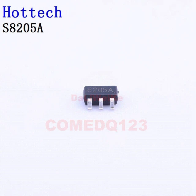 10 PZ S8205A SOT-23-6 transistor hottech #E6 EUR 4,12 - PicClick IT