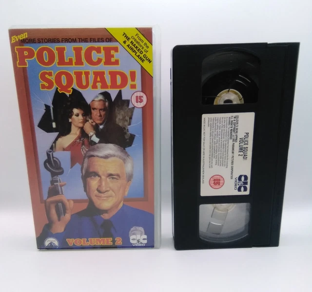 POLICE SQUAD VOL 2 VHS Video Tape £8.99 - PicClick UK