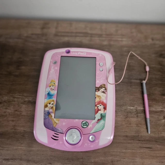 LEAPFROG LEAPPAD2 LEARNING Tablet - Disney Princess Edition Pink EUC ...