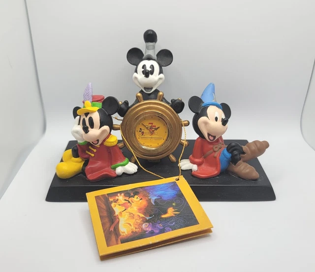 MICKEY MOUSE CLOCK 75Th Anniversary Walt Disney New With Box ...