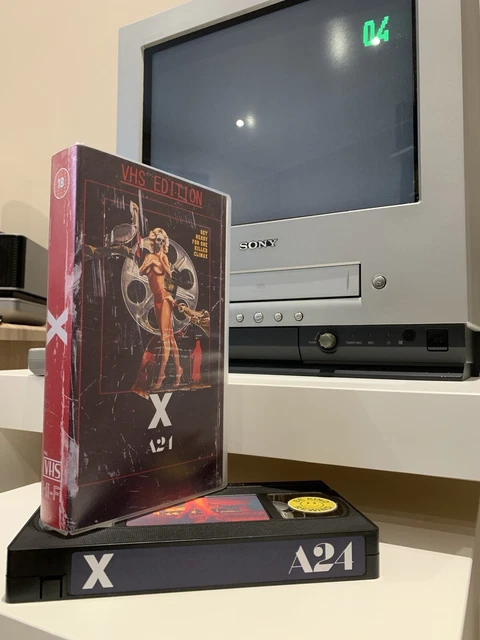 CUSTOM PLAYABLE 'X' VHS Movie, Horror Prop £27.00 - PicClick UK