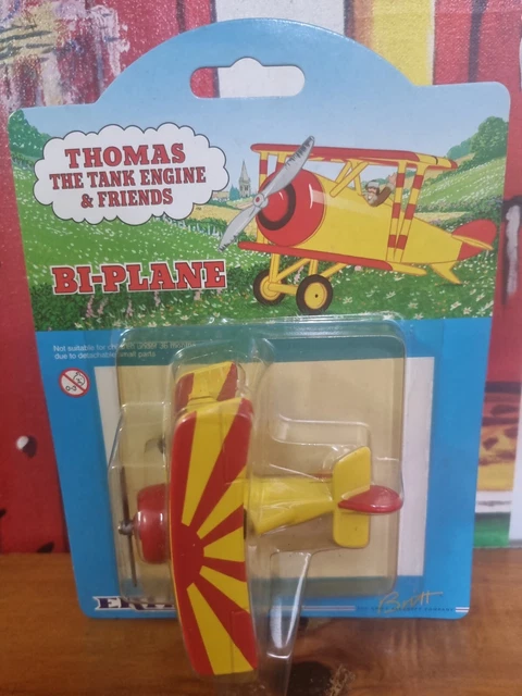 BIPLANE TIGERMOTH 1996 ERTL Thomas the Tank Engine & Friends Vintage ...