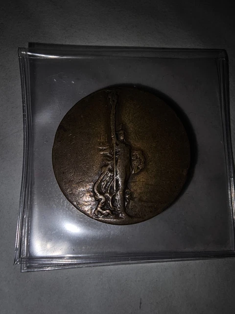 MEDAGLIA IN BRONZO. Prima Guerra Mondiale EUR 15,00 - PicClick IT