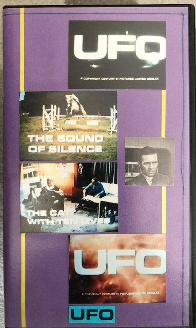 UFO FAN MADE VHS from Italian TV Gerry Anderson Sound of Silence Cat ...