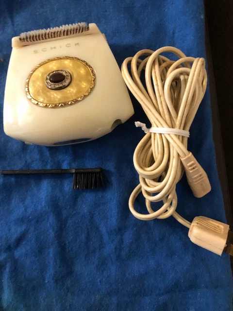 VINTAGE LADY SCHICK Crown Jewel 110 Electric Razor Shaver Works £23.79 ...