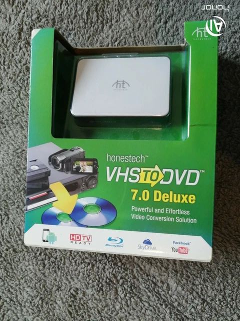 HONESTECH VHS TO DVD 7.0 Deluxe for Windows 8, 7, Windows Vista ...