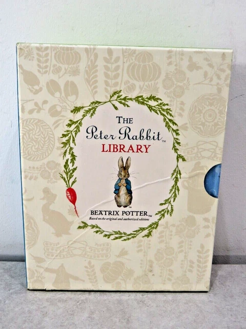 THE PETER RABBIT Library by Beatrix Potter (10 Books, Hardcover, 2013 ...