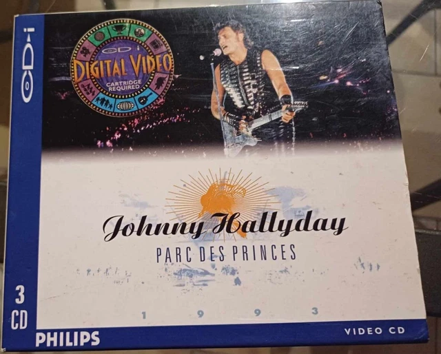 JOHNNY HALLYDAY COFFRET cdi dvd parc des princes 93 EUR 130,00 - PicClick FR