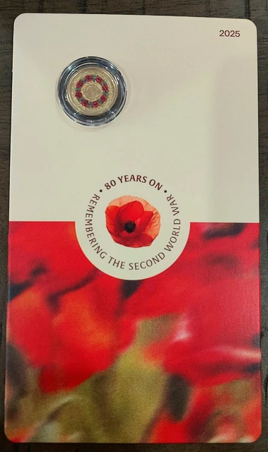 2025 REMEMBRANCE 80TH Anniversary Of WW2 Coin - C Mint Mark - INSTOCK ...