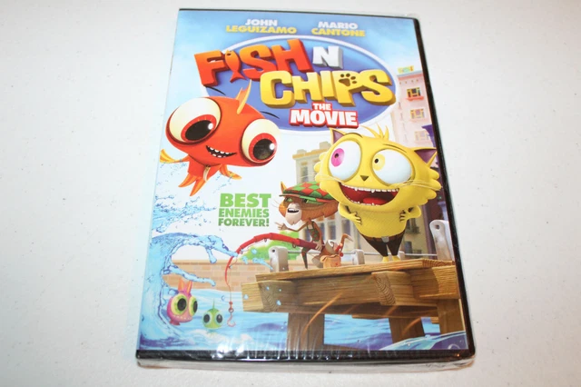 FISH N CHIPS: The Movie (NEW SEALED DVD 2013) John Leguizamo, Mario ...