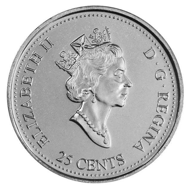 CANADA 🇨🇦 AUGUST 1999 Quarter 25 Cent Coin Commemorative - Uncirculated ...